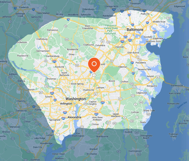 Service Areas In DC, Baltimore & Maryland | Sila